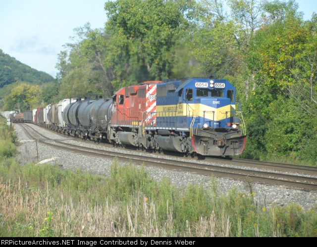 DM&E 6054 CP's River Sub.